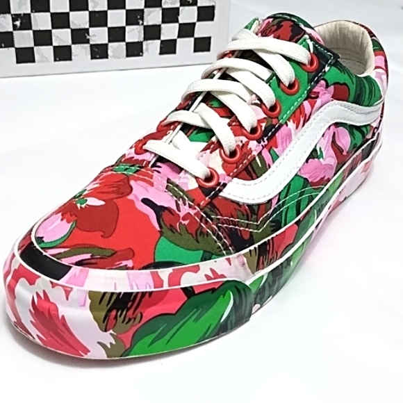Vans | Shoes | Vans X Kenzo Paris Floral Print Old Skool Sneakers ...